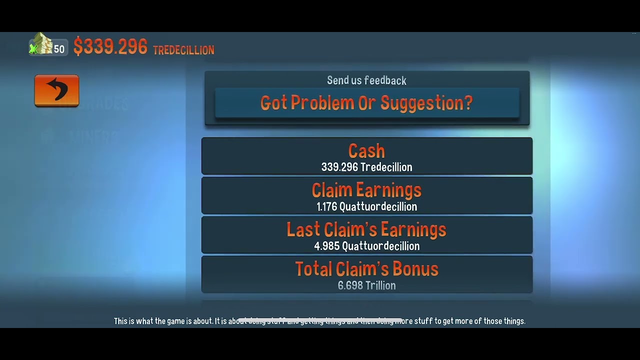 Claim Addiction GamePlay #8: ~x4.4 Quadrillion Profit Multiplier - YouTube