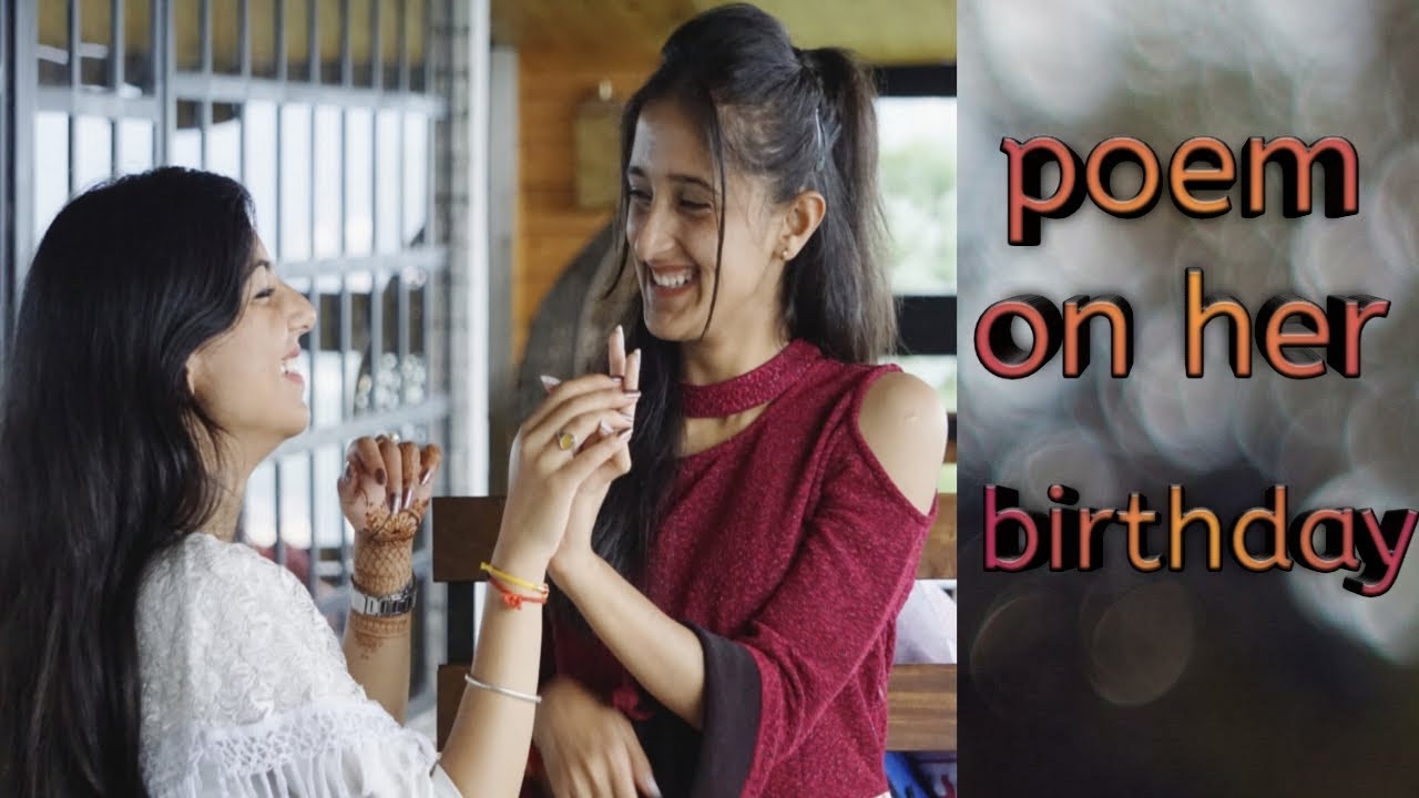 Poem on her birthday | Happy birthday | Mahima Gallery | Mahima Sharma ...