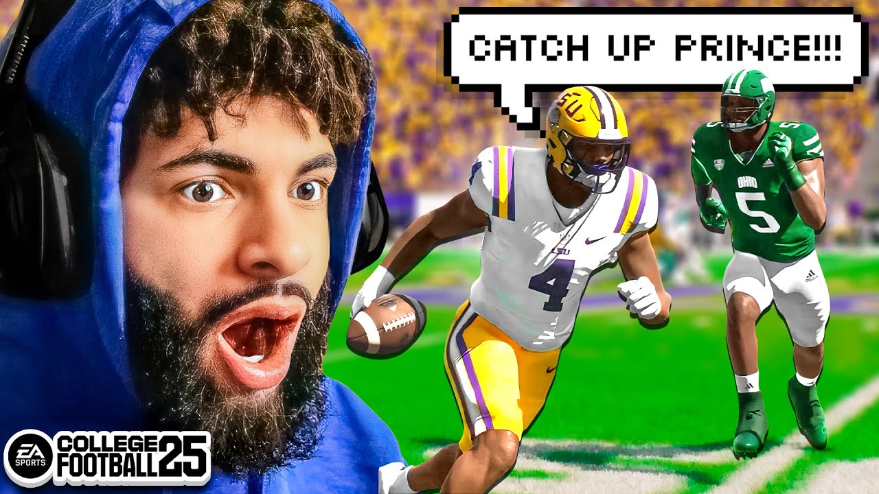 TRASH TALKING KID GIVES ME THE MOST COMP I'VE HAD ON COLLEGE FOOTBALL ...