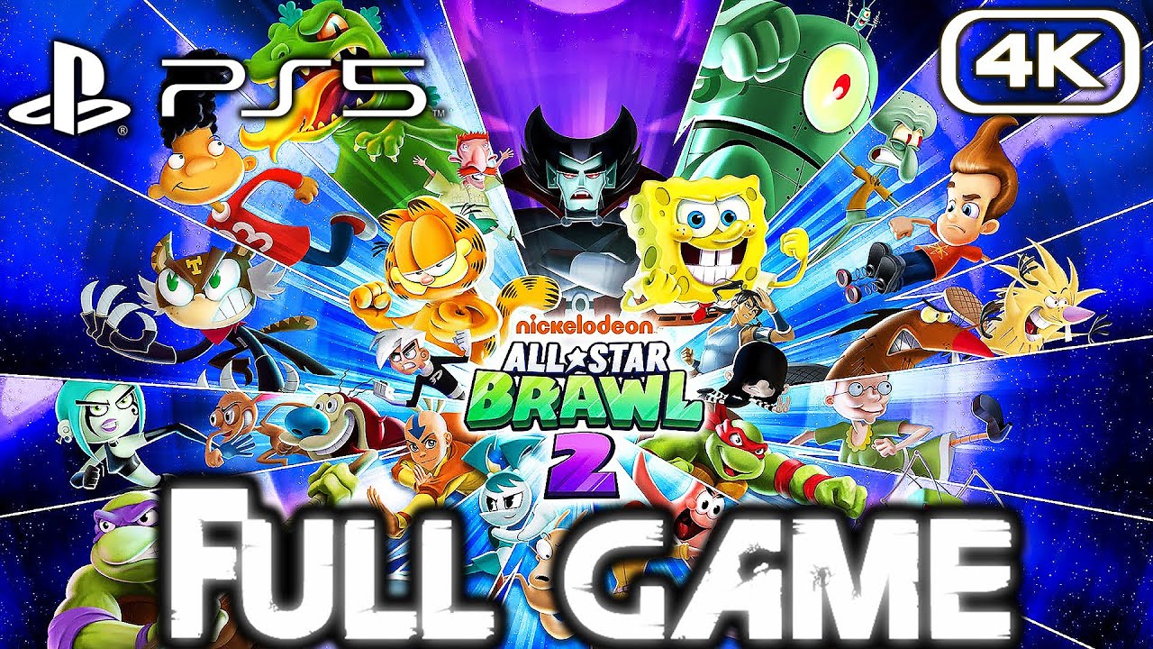NICKELODEON ALL-STAR BRAWL 2 Gameplay Walkthrough FULL GAME (4K 60FPS ...