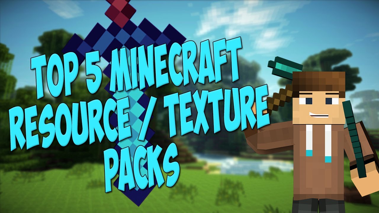 TOP 5 TEXTURE / RESOURCE PACK FOR MINECRAFT 1.6.4 - YouTube