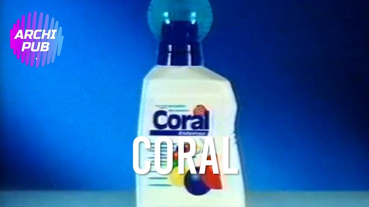 Publicité lessive 'Coral intense' - 1994 - YouTube