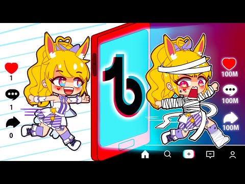 How To Become The Most Famous Tiktoker | Gacha Club | Gacha Life | Clap ...