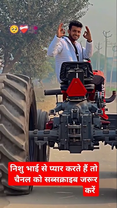 Nishu deswal trecter stunt John Deere swaraj #nishudeshwal - YouTube