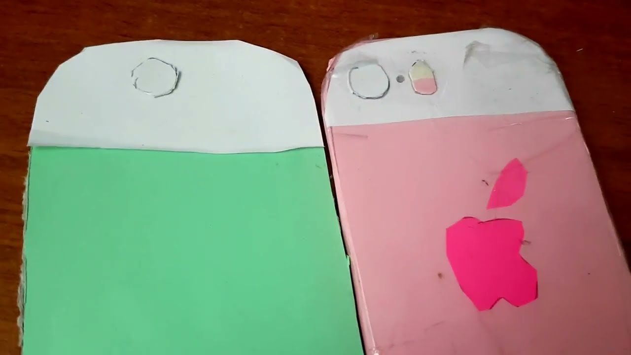 como hacer un iPhone de carton - YouTube