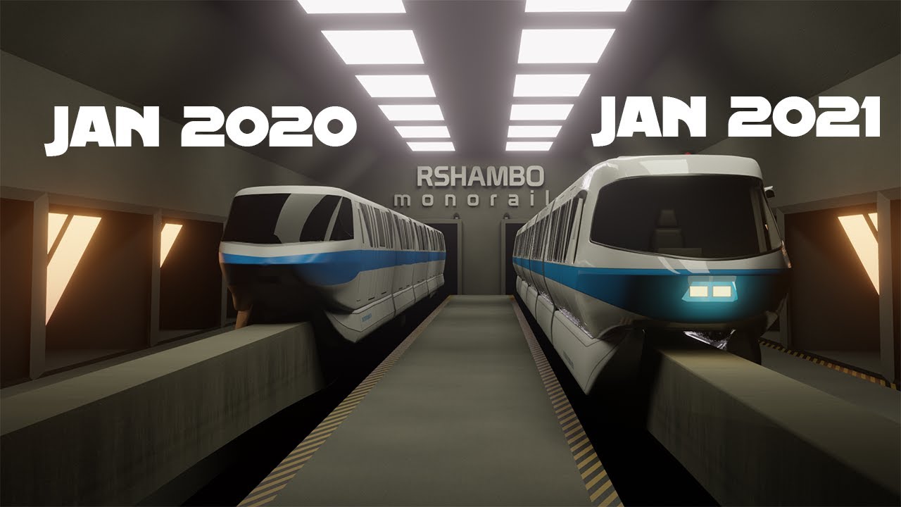 Monorail Animation One Year Later - YouTube