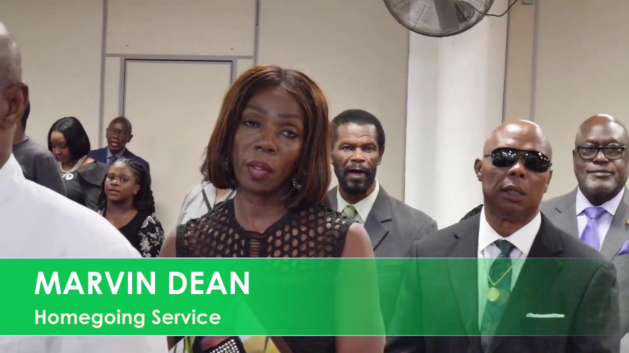 Marvin Dean Funeral Service - YouTube