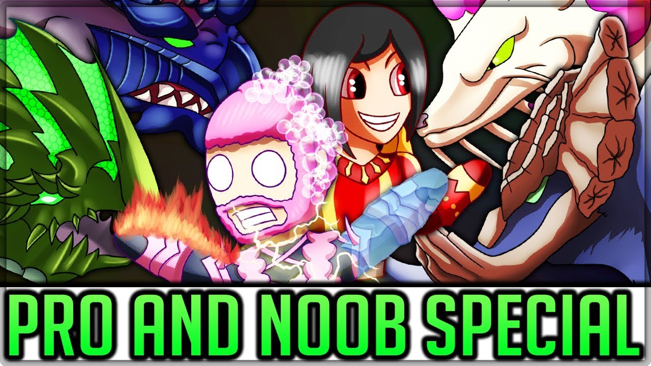 Four Fated Friends - Pro and Noob Monster Hunter World Special ...