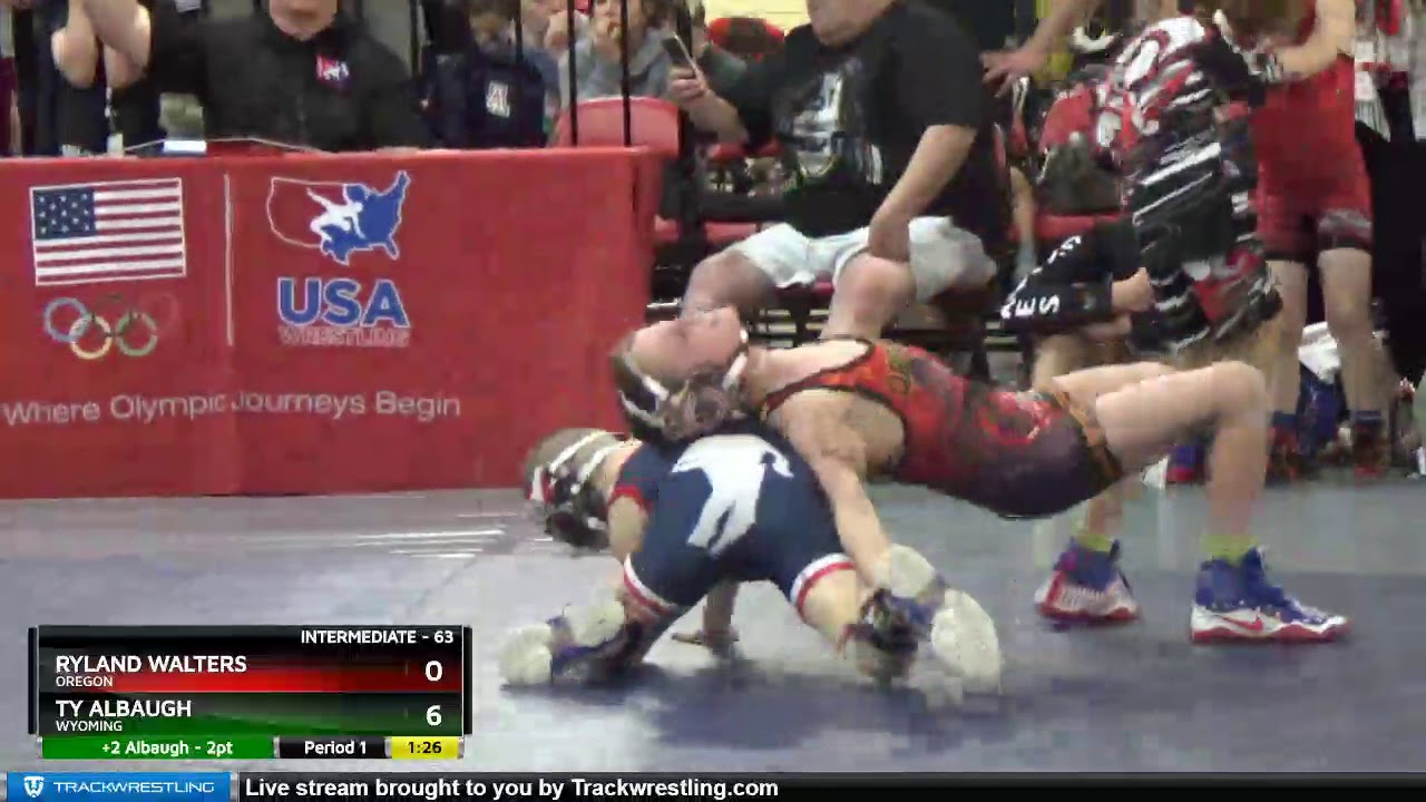 Intermediate 63 Ryland Walters Oregon Vs Ty Albaugh Wyoming - YouTube