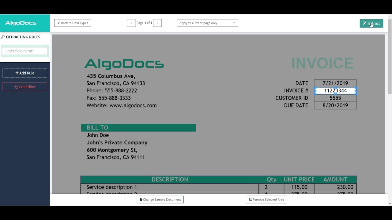 Extract Text From Pdf Or Scanned Documents Using Algodocs Part 1 Youtube
