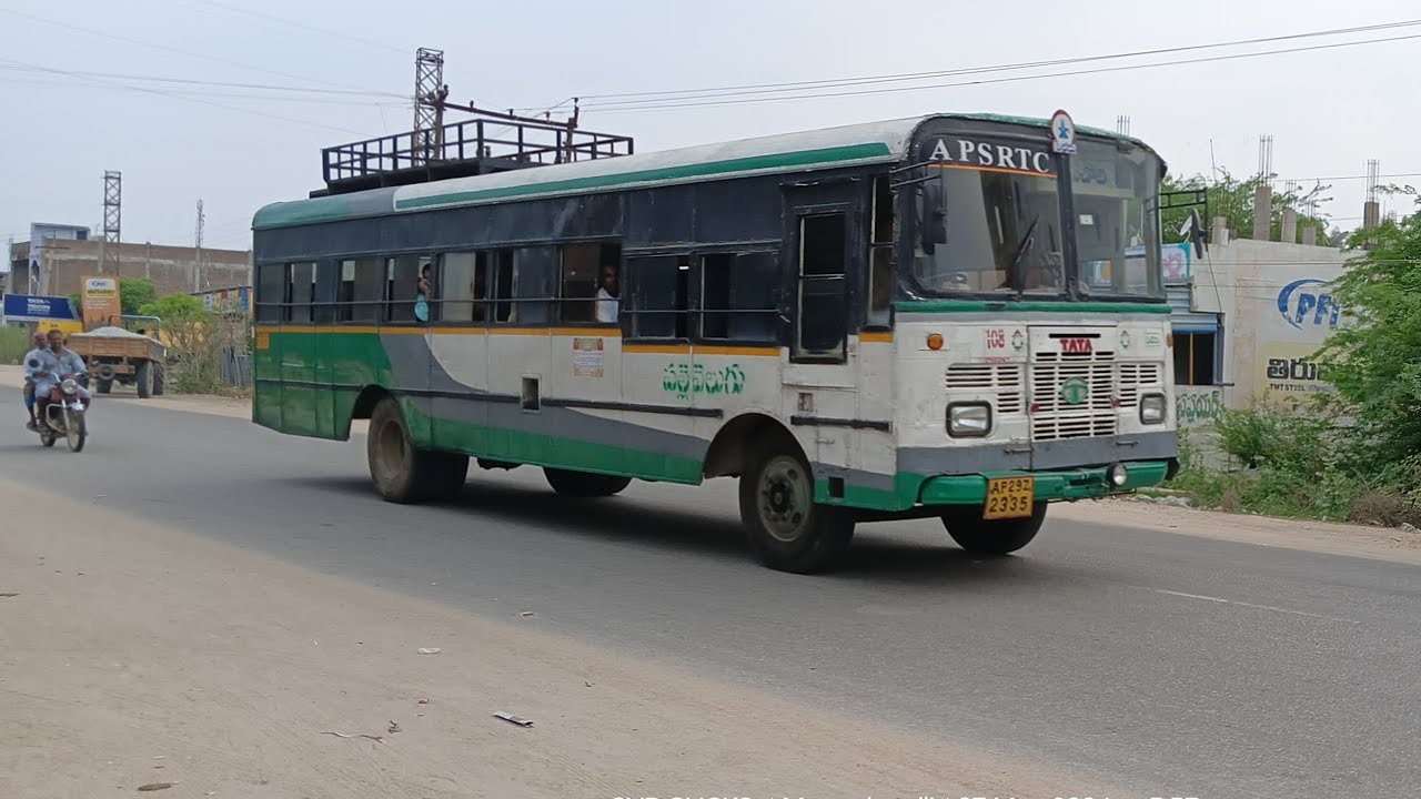 PILERU - RAYACHOTI PALLEVELUGU BUS NO AP29Z2335 - YouTube