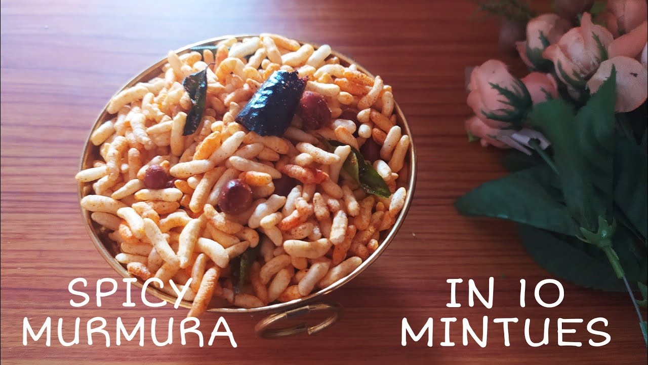 Murmura Recipe | Spicy Puffed Rice | Spicy Murmura Chivda| - YouTube