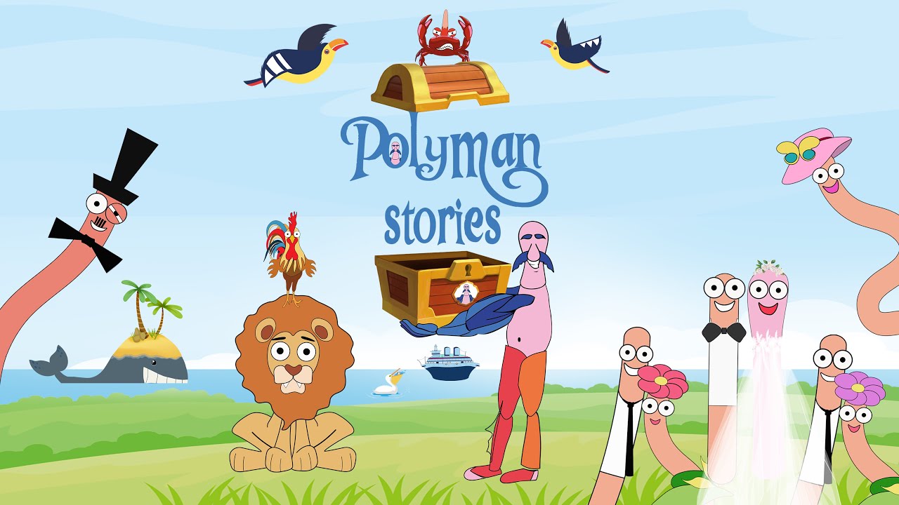 Discover PolyMan Stories: Season 1 | A 4K Animated Journey Awaits! 🦀🦁🐓🪱 ...