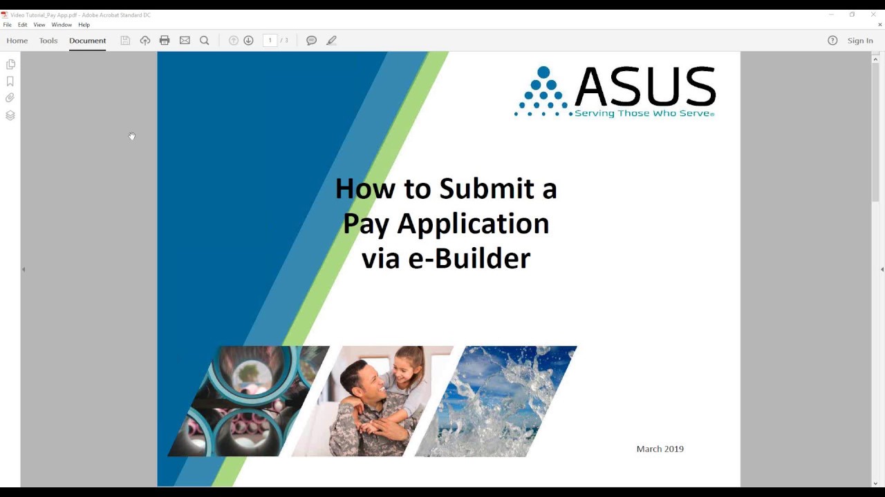 ASUS Subcontractor Training: e-Builder Pay App process - YouTube