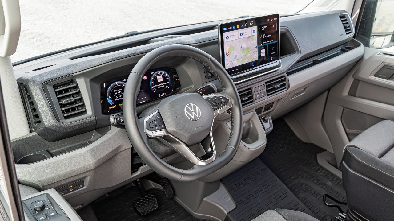 New Volkswagen Crafter 2025 | Updated INTERIOR & Multimedia System ...