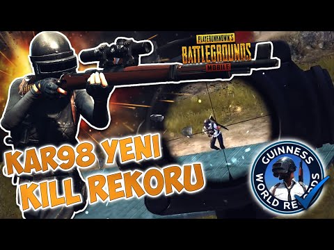 DÜNYA REKORU! SADECE KAR98 İLE 26 KİLL! PUBG Mobile - WORLD RECORD! TURKEY