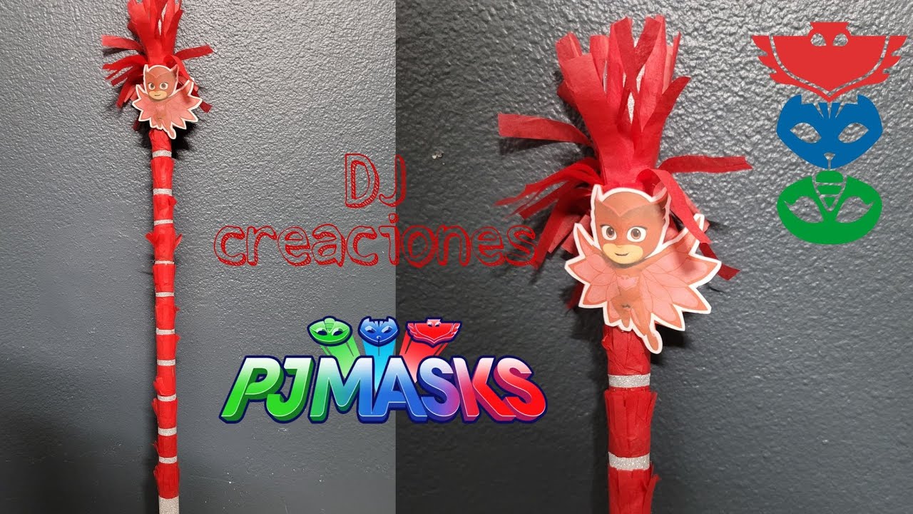 como decorar un palo para piñata - YouTube