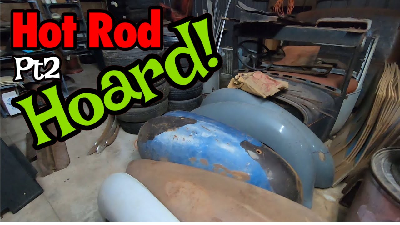 Hot Rod Hoard Pt2 #hotroddad #rustygold #hotrod #hoard - YouTube