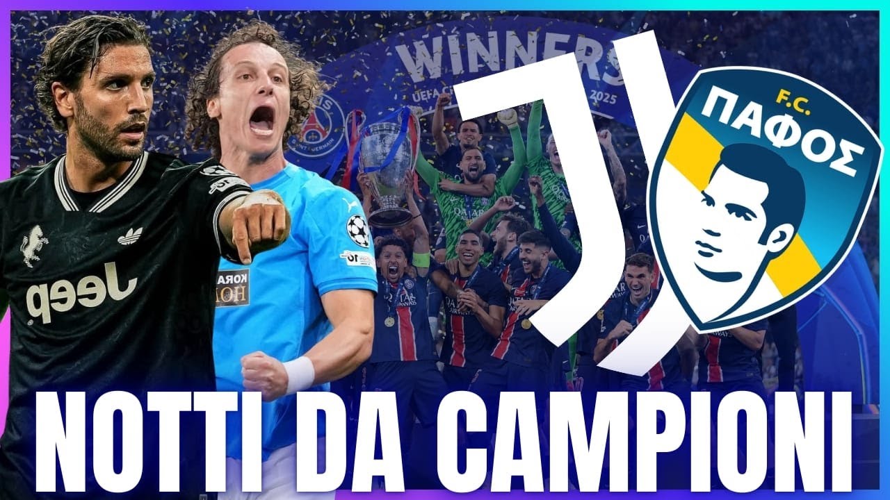 JUVENTUS PAPHOS || LIVE REACTION CHAMPIONS LEAGUE || - YouTube