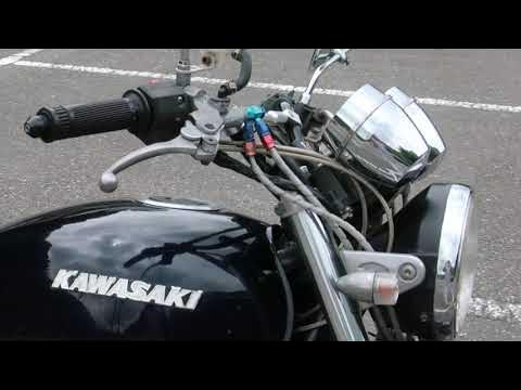 ★平成3年 ゼファー750 C1 紺 35800km 始動 - YouTube