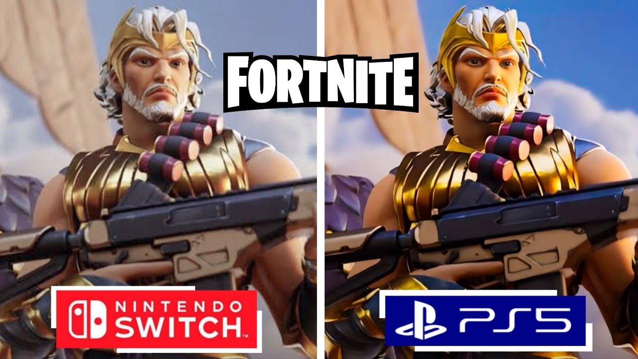 Fortnite PS5 vs Nintendo Switch Graphics Comparison - YouTube