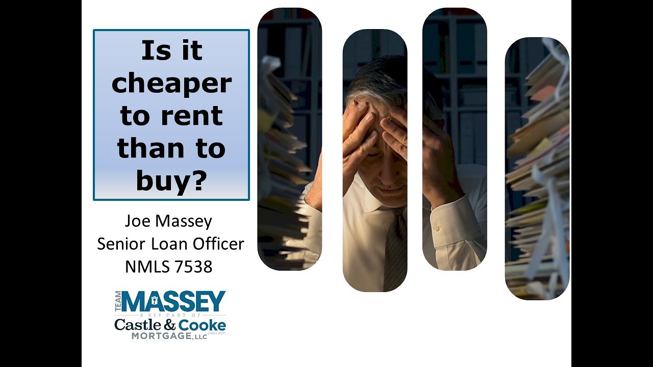 Is it cheaper to rent than to buy? - YouTube