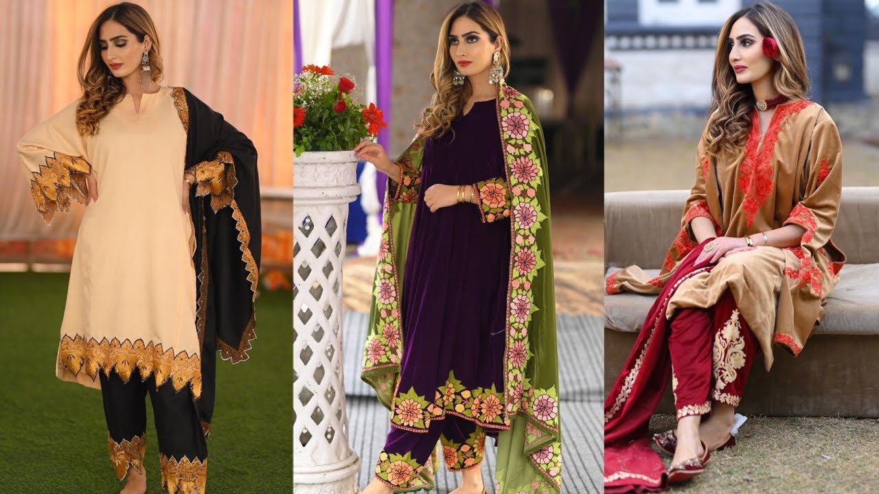 Bumbro closet 🍁 Kashmiri winter dress Collection || Traditional ...