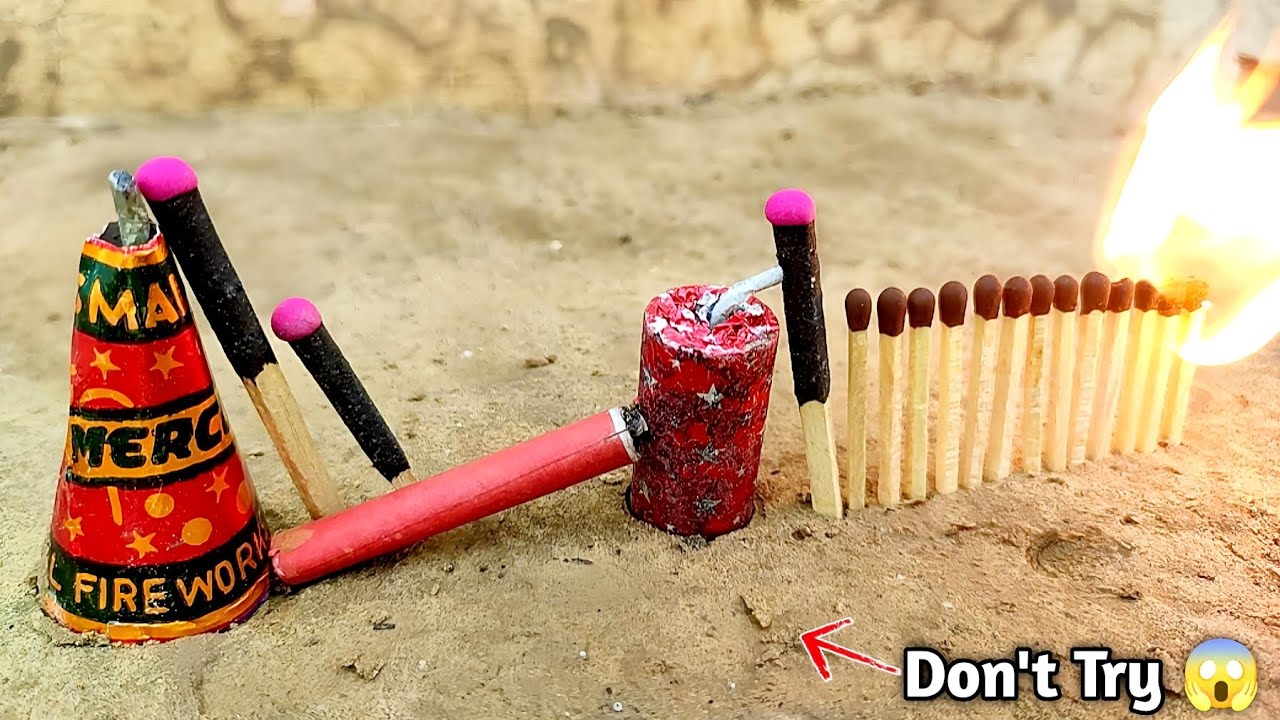 Anar Pathaka Chitput Amazing Cracker experiment 😜|| Diwali cracker ...