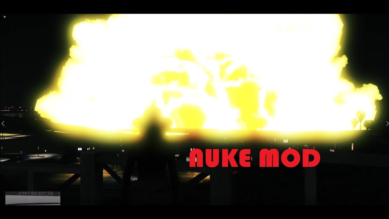 GTA V: Nuke mod - YouTube