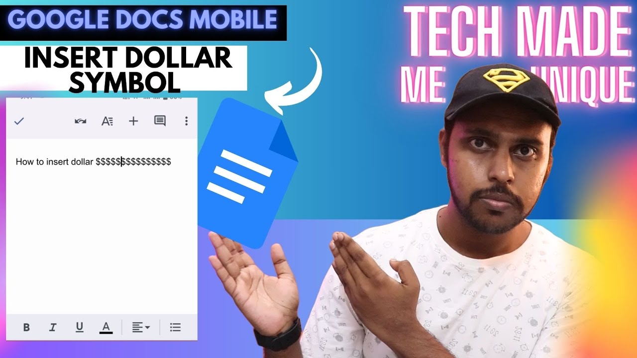 How To Insert Dollar Symbol In Google Docs Mobile How To Add Dollar How To Insert Dollar Symbol In Google Docs Mobile How To Add Dollar