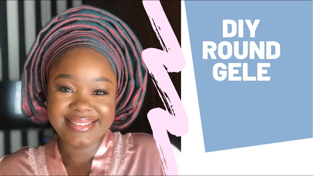 Beginner friendly gele Easy and simple tutorial on how to tie gele for ...