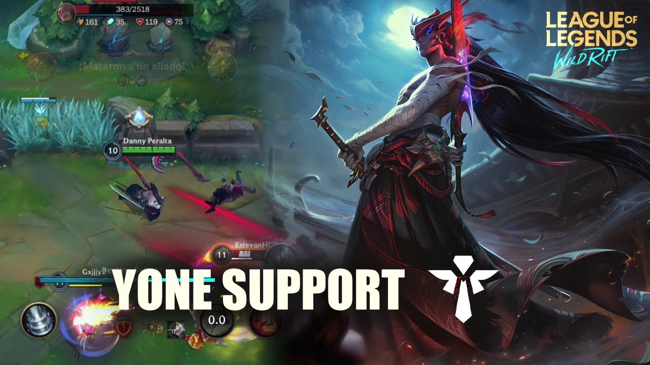 YONE SUPPORT | Wild Rift - League of Legends - YouTube