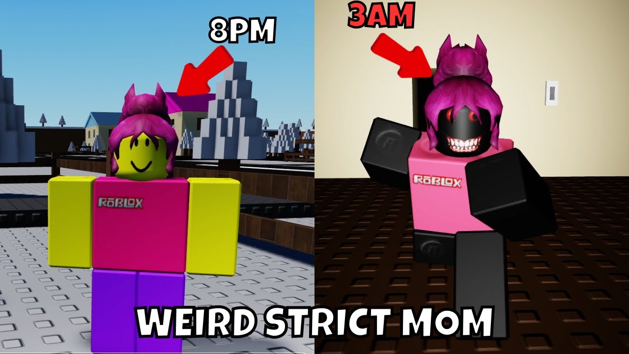 Roblox Weird Strict Mom Crazy Weird Mom Full Walkthrough Youtube