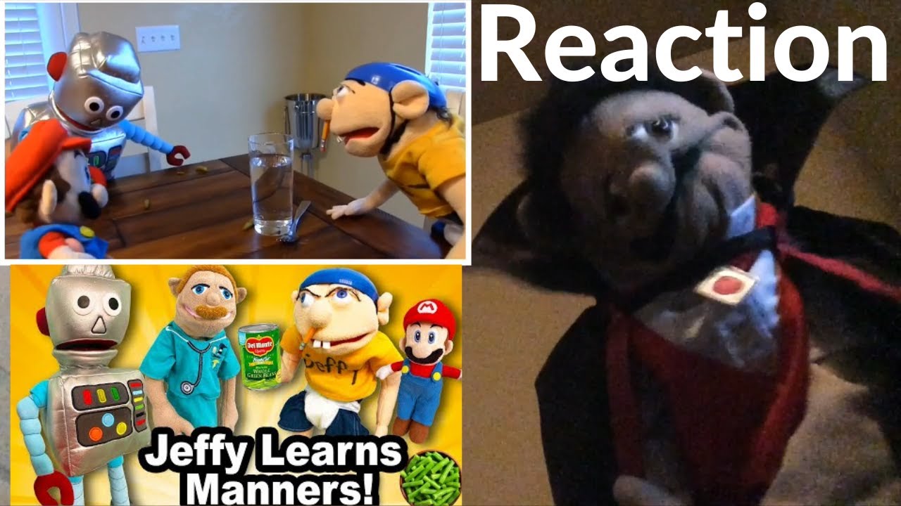 SML Movie: Jeffy Learns Manners Reaction (Puppet Reaction) - YouTube