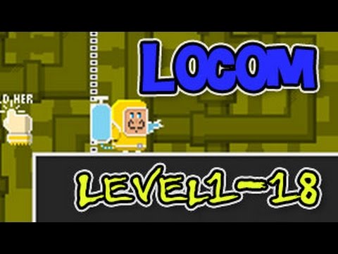 Locom Level1-18 Walkthrough - YouTube