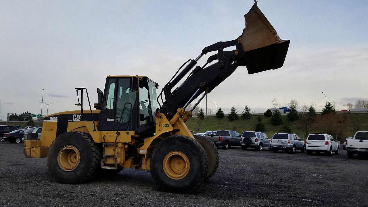 1999 Caterpillar IT62G Wheel Loader - YouTube