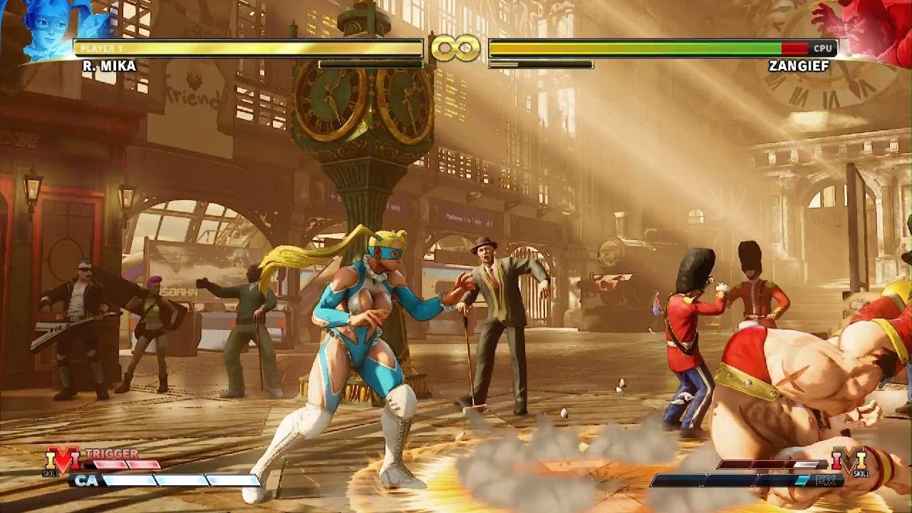 STREET FIGHTER V R. Mika - YouTube
