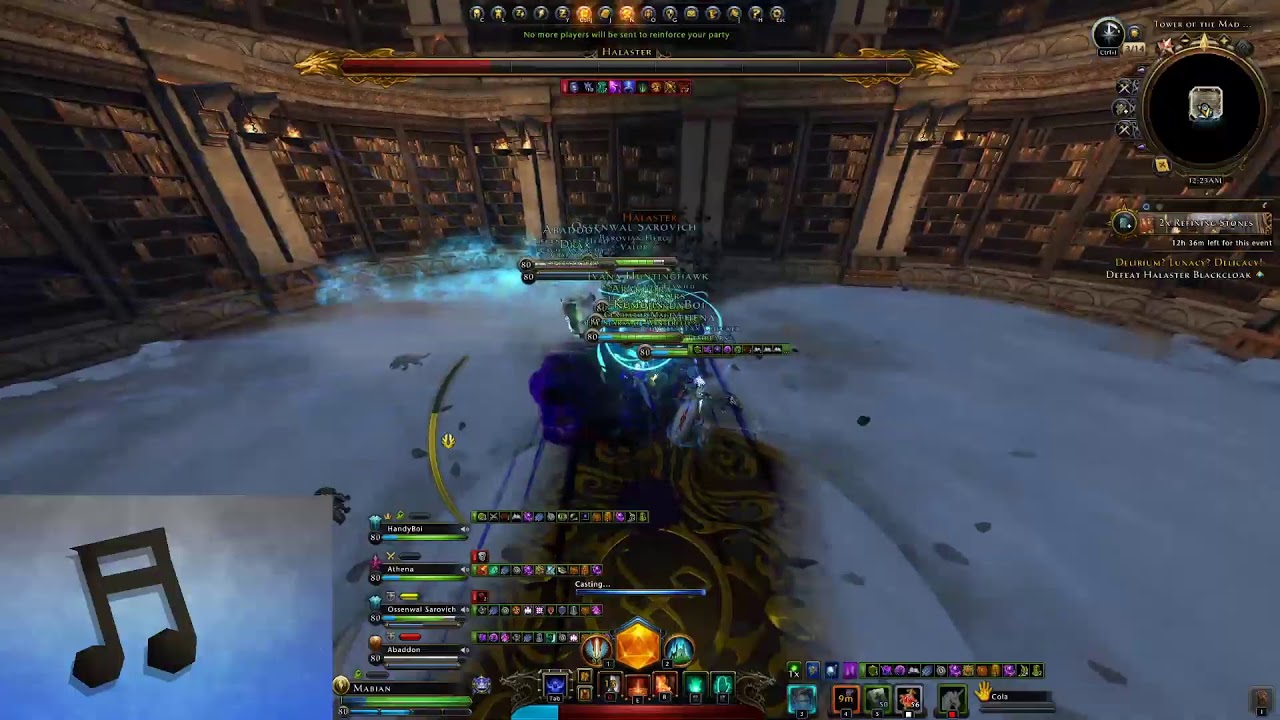 Tower of the Mad Mage Training Runs Cleric Heals POV (Neverwinter Mod ...