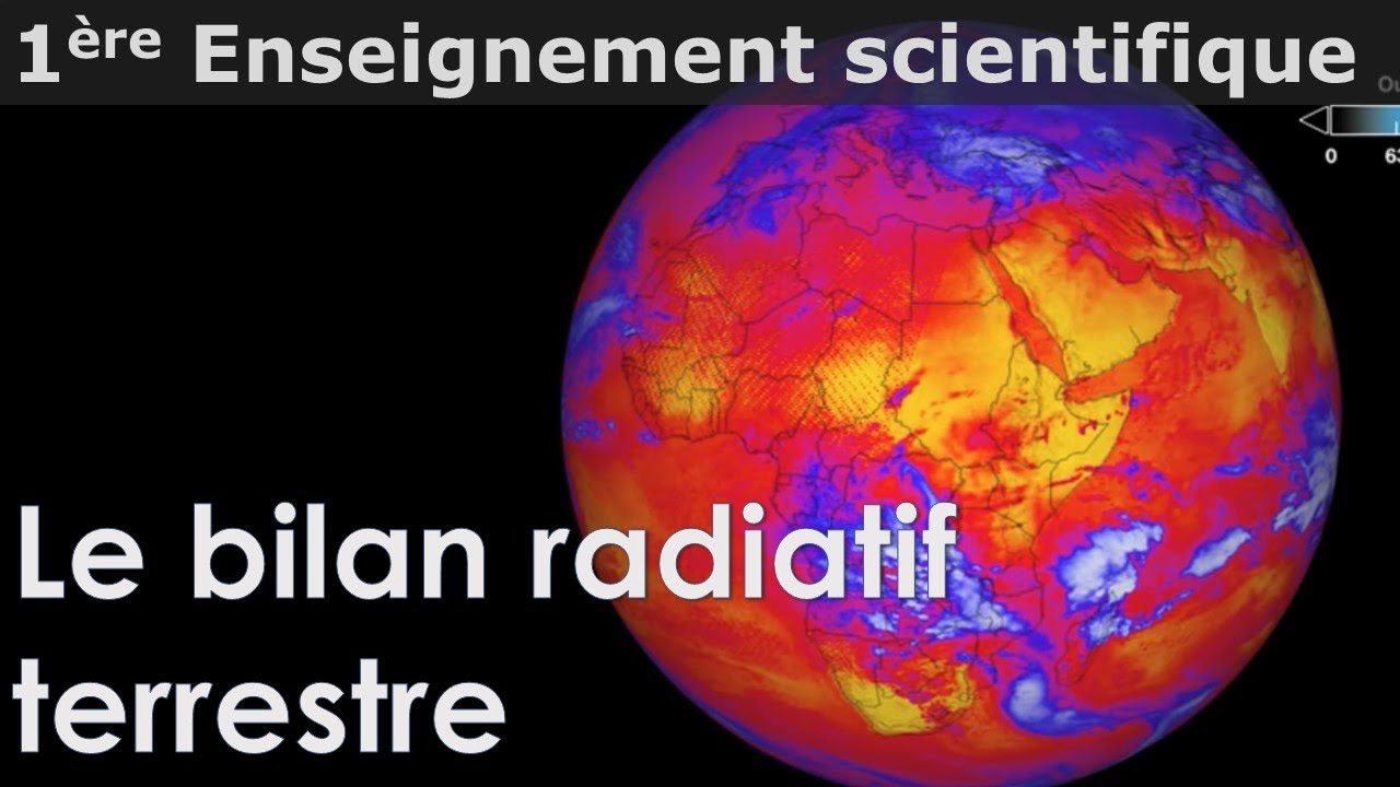 Le bilan radiatif de la Terre - Enseignement scientifique - 1ère - YouTube