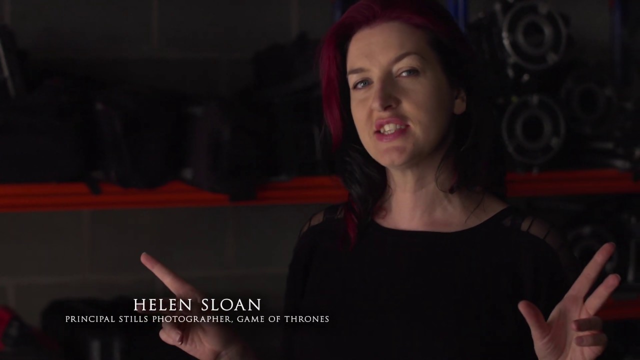 Helen Sloan's Kit (The Photography of Game of Thrones) - YouTube