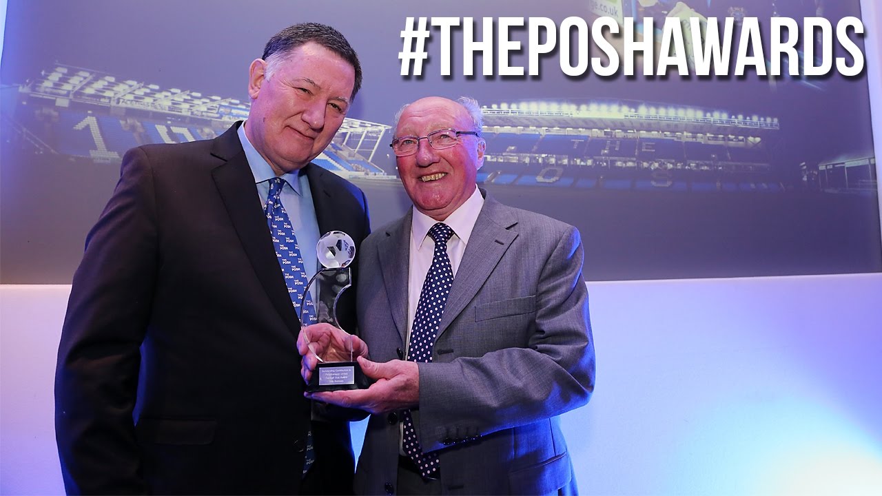 #ThePoshAwards - Bob Burrows Wins The Outstanding Contribution To ...