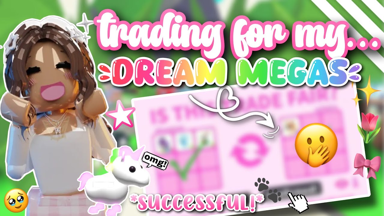 GROWING my *DREAM MEGA* INVENTORY in Adopt Me! 🌈 (SUCCESSFUL) - YouTube
