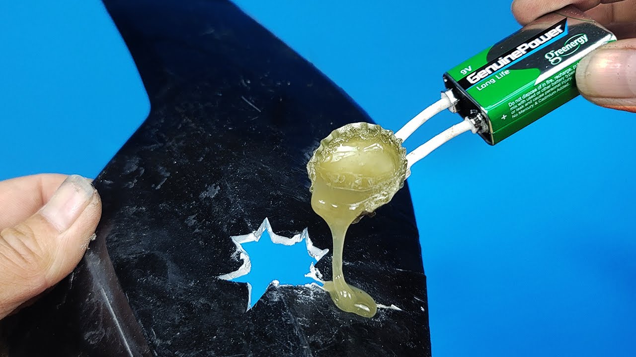 Easy 2 Ways To Fix Broken Plastics With DIY Plastic Welding Machine ...