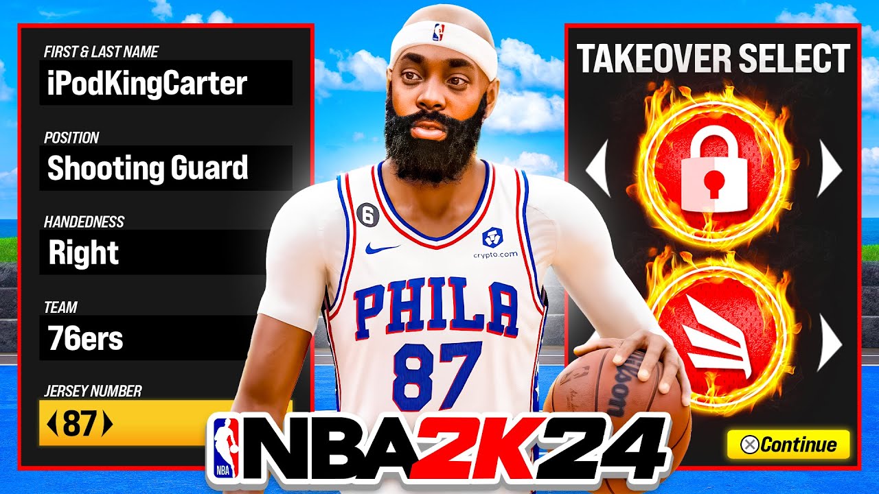 NBA 2K24 Ball Hawk Slashing Shot Creator Build! - YouTube