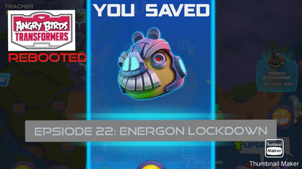 Angry Birds Transformers Rebooted episode 22: Energon Lockdown - YouTube