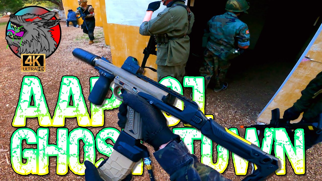 #05 | AAP-01🔸HPA🔸Ghost Town Gameplay - #4K #Airsoft #AAP01 #ActionArmy ...