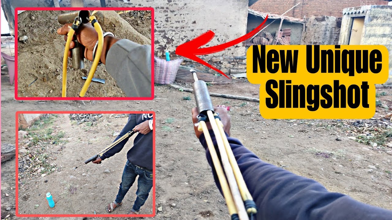 How to make a powerful Arrow Slingshot | How to Make a Slingshot at ...