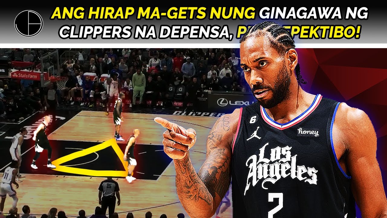 Ang TRIANGLE DEFENSE NG CLIPPERS na NAKAKALITO PANOORIN - YouTube