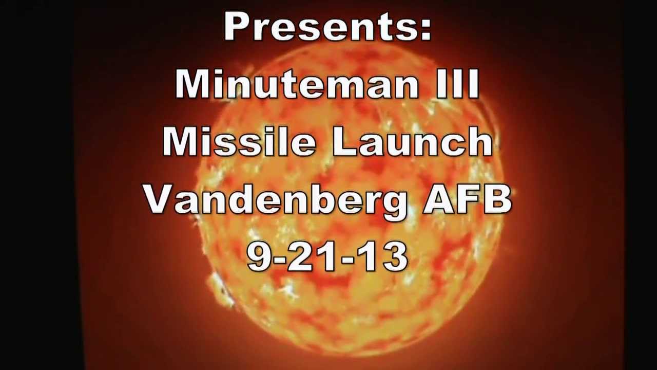 Minuteman III Missile Launch - YouTube