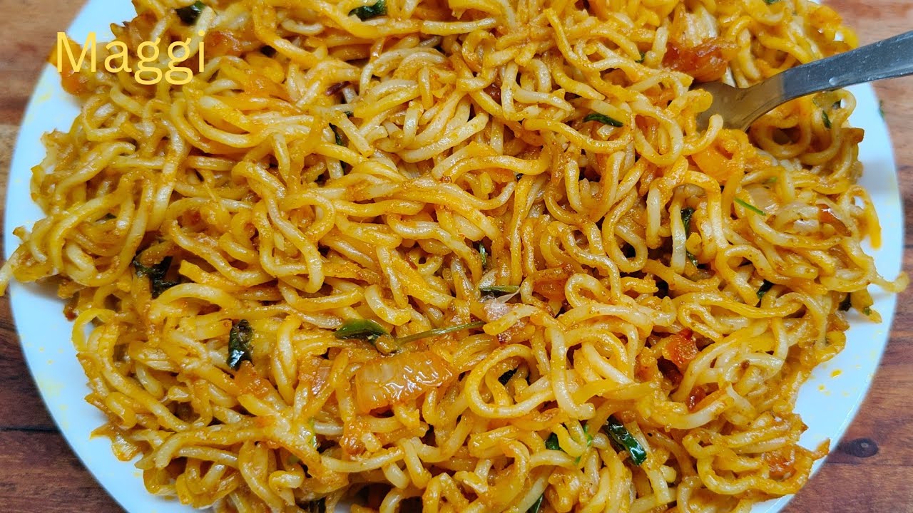 Fried Maggi ki secret recipe | How to make maggi #maggi #maggie # ...